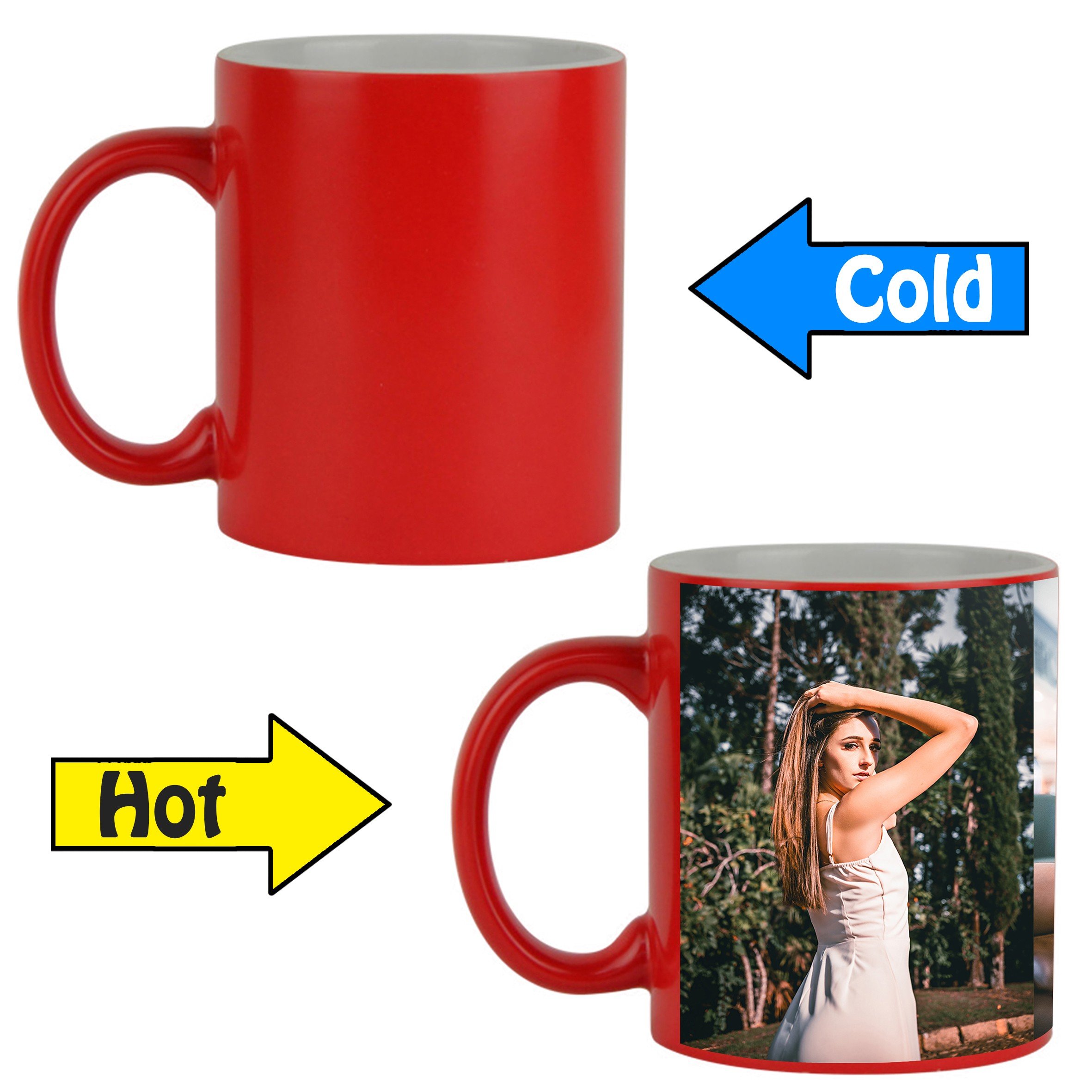 Magic Mug Malta - Personalised Color Changing Mug - Custom Island Gifts