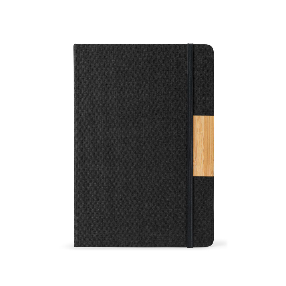 HOMERO. Set consisting of a hardcover A5 notepad and a bamboo ballpoint ...