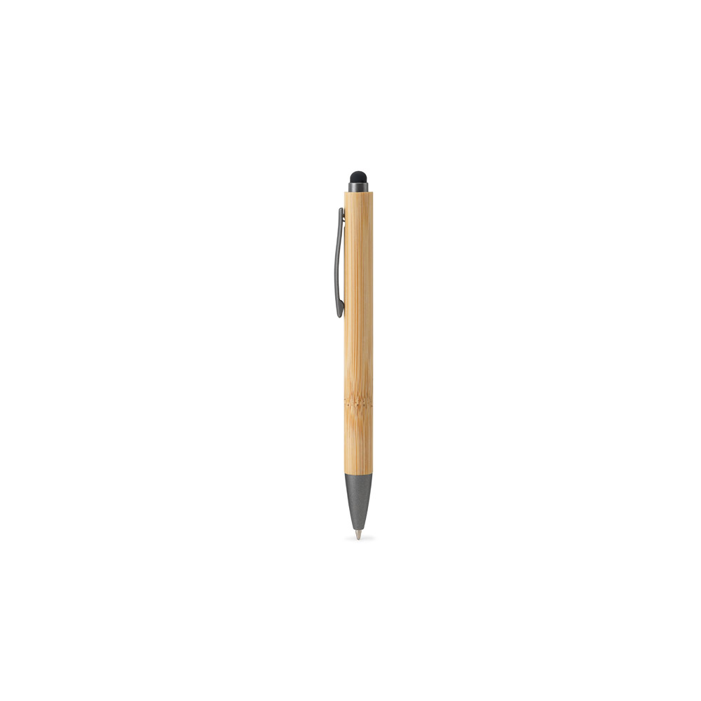 HOMERO. Set consisting of a hardcover A5 notepad and a bamboo ballpoint ...