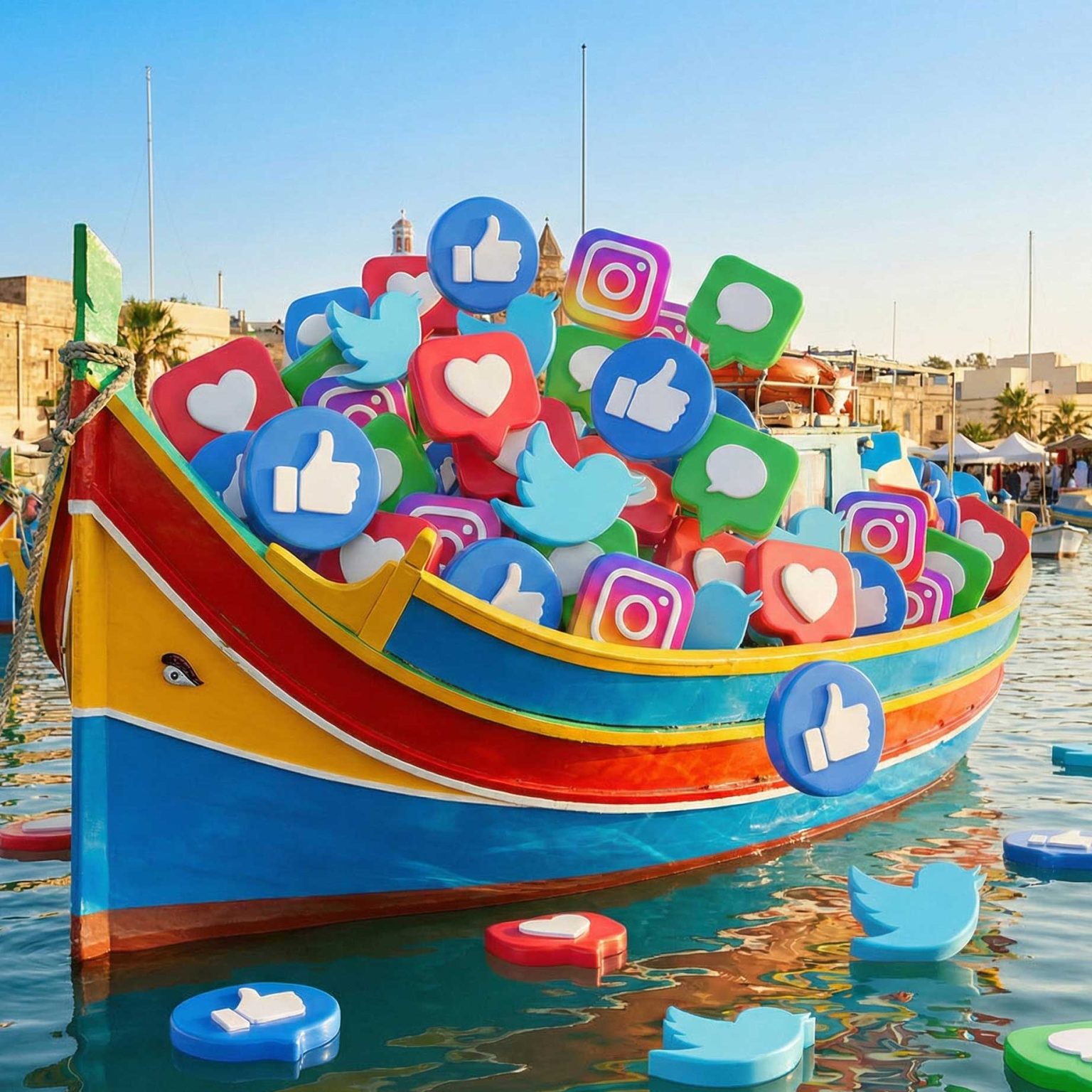 Social Media Marketing Malta - Custom Island Gifts
